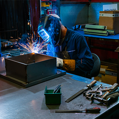 Welding Bay Expanded and Capacity Grows - Hitec Sheet Metal